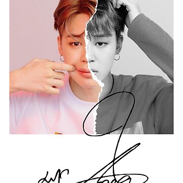 "Jimin Signature " Greeting Card for Sale by marisaurban | Redbubble