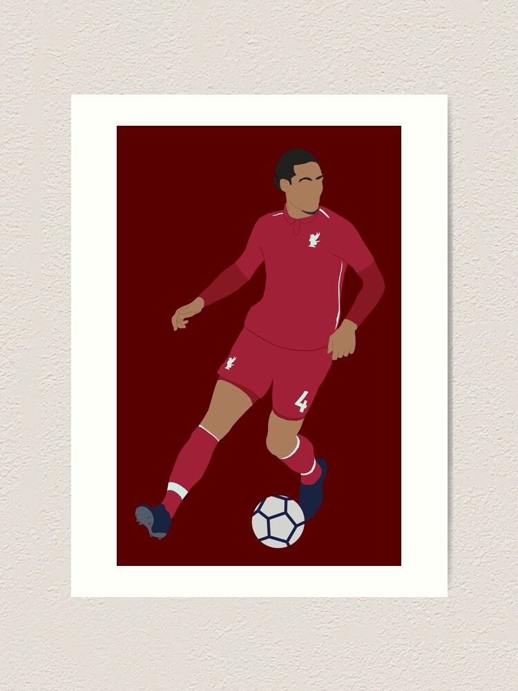 "Virgil Van Dijk" Art Print by PatOrmsby17 | Redbubble