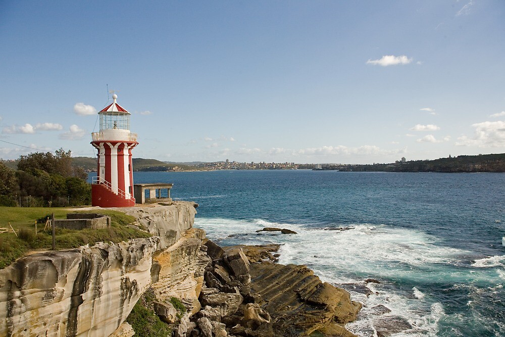 "Hornby Lighthouse South Head Sydney" by Norman Herfurth | Redbubble