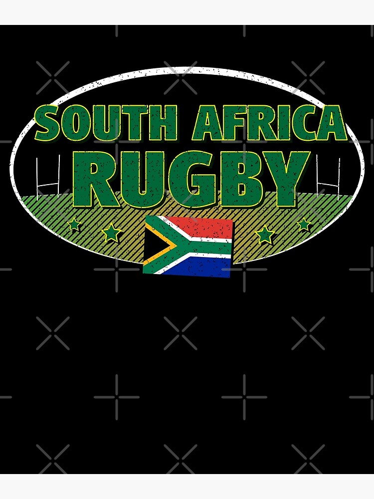 "South African Rugby & South Africa Flag" Photographic Print by d247 ...