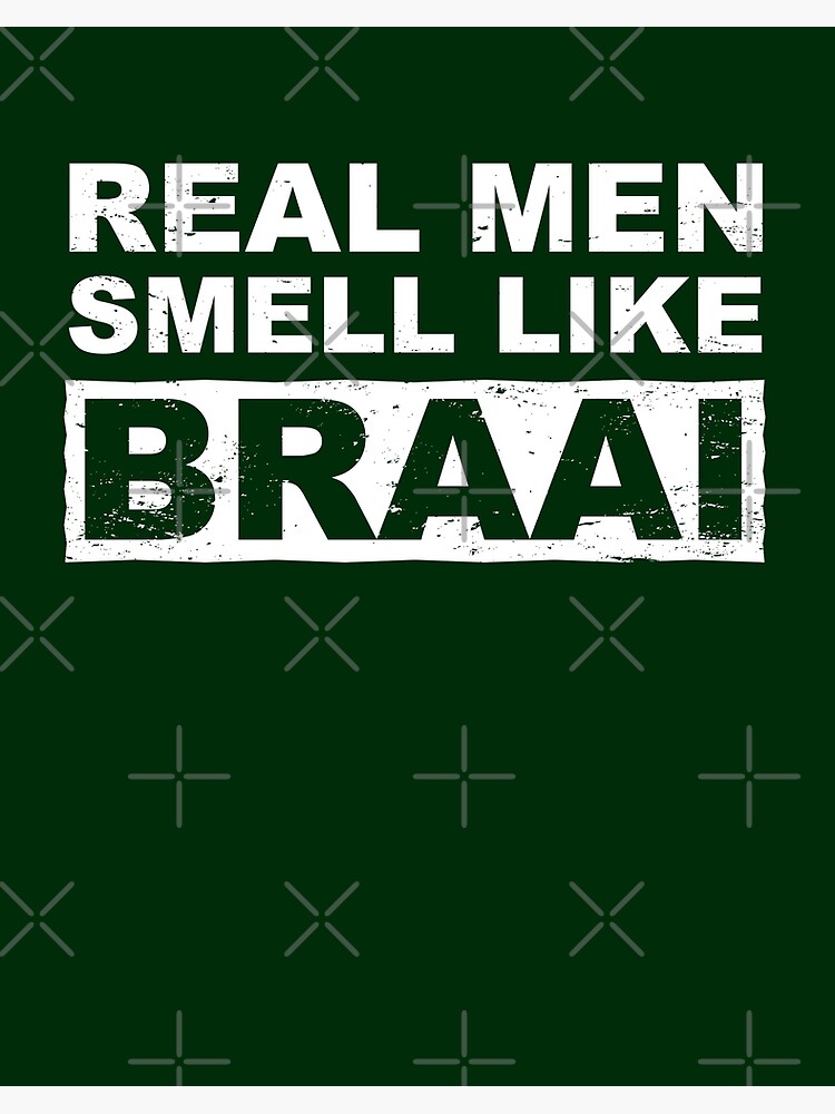 "Funny Braai Joke" Art Board Print for Sale by d247 | Redbubble