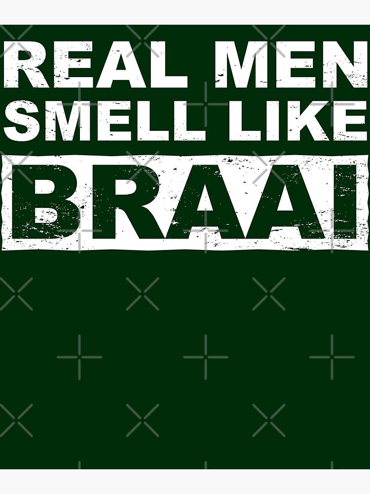 "Funny Braai Joke" Poster by d247 | Redbubble