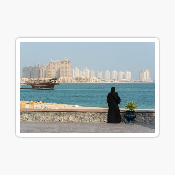 "Doha, Qatar " Sticker for Sale by AlizadaStudios | Redbubble