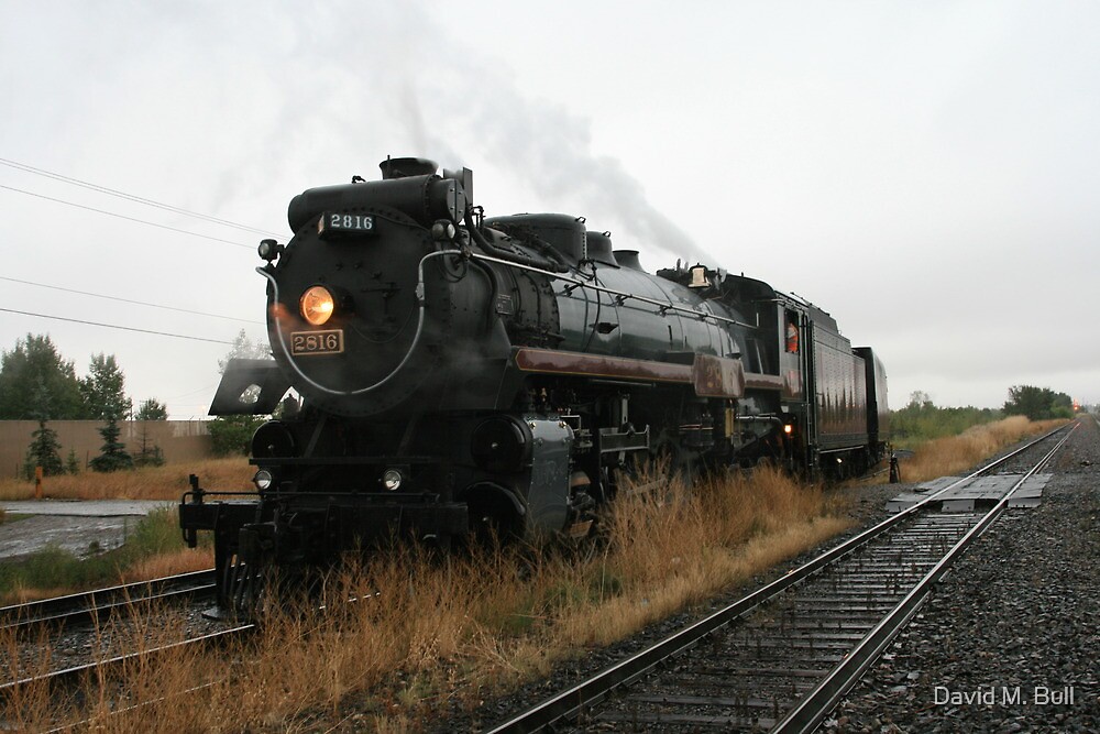 "Canadian Pacific 2816 Empress Steam Engine" by David M. Bull | Redbubble