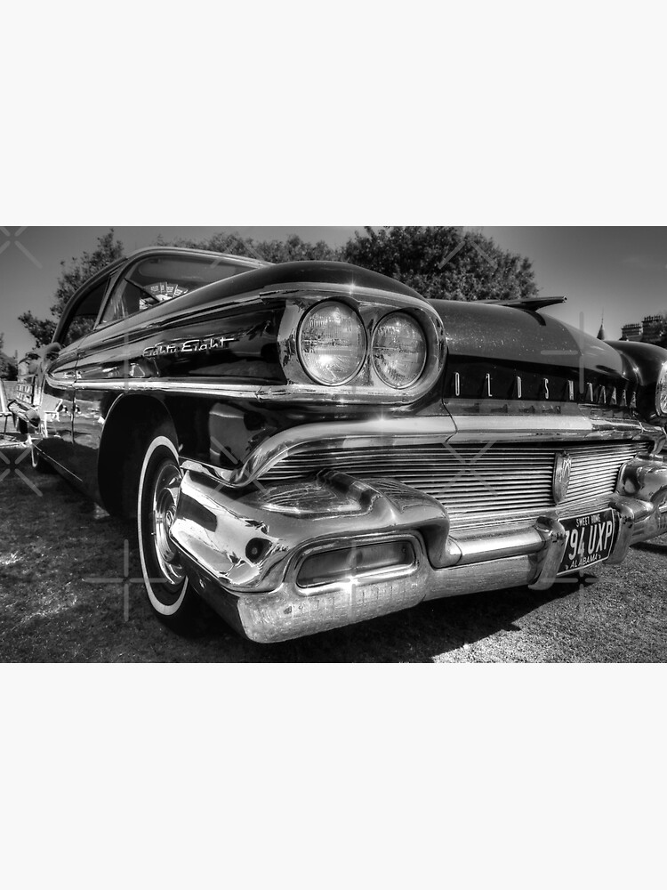 "1958 Rocket 88" Sticker by SusiBradley | Redbubble