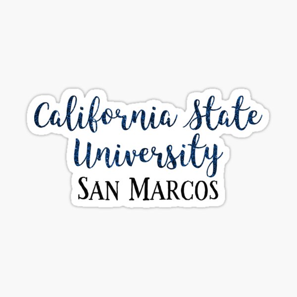 "California State University San Marcos" Sticker for Sale by ...