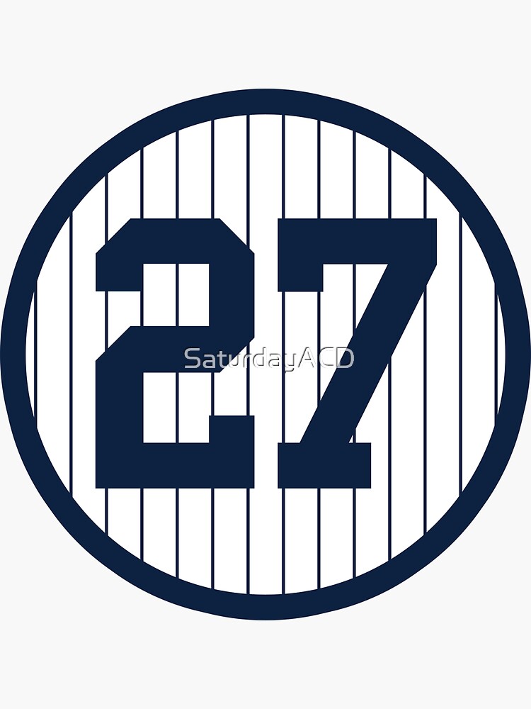 "NY 27" Sticker by SaturdayACD | Redbubble