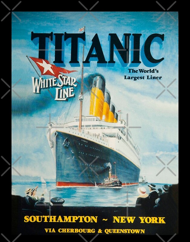"Titanic Poster Advertisement" by dianegaddis | Redbubble