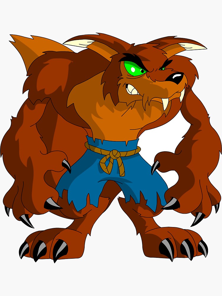 "Werelupe - Halloween Lupe (UC) Neopets Sticker" Sticker for Sale by ...