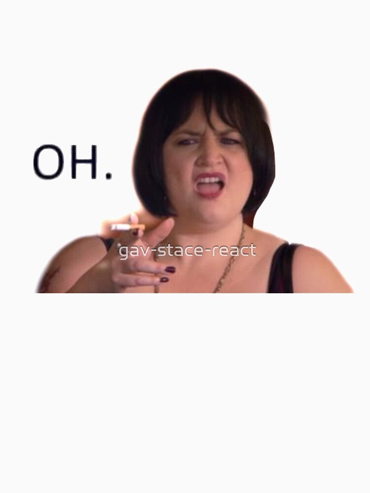 "Nessa “Oh” Gavin & Stacey Quote" Pullover Hoodie for Sale by gav-stace-react | Redbubble