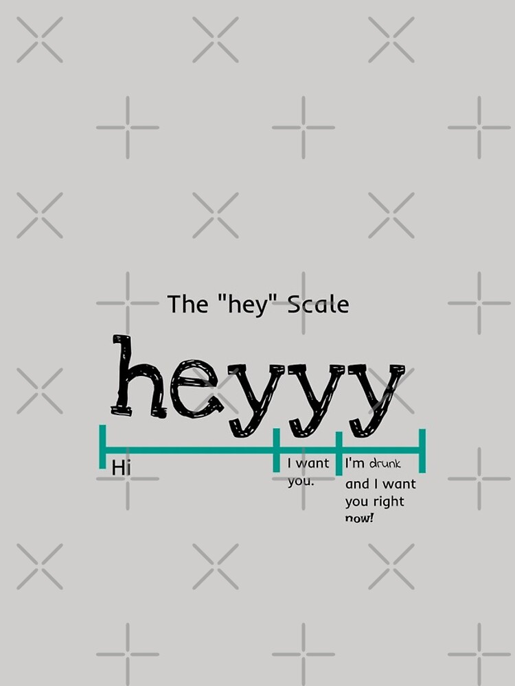 "The "hey" Scale Funny" iPhone Case for Sale by mwagie | Redbubble
