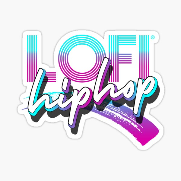 "LOFI Hip Hop" Sticker by ElmonBro | Redbubble