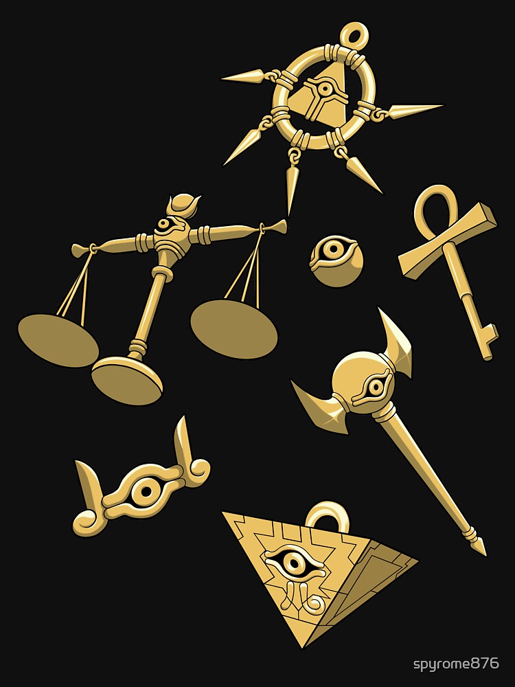 "Millennium Items" T-shirt by spyrome876 | Redbubble | yug t-shirts ...