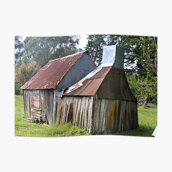 "Old Shack - Hanging Rock, Nundle NSW" Poster by BevW | Redbubble