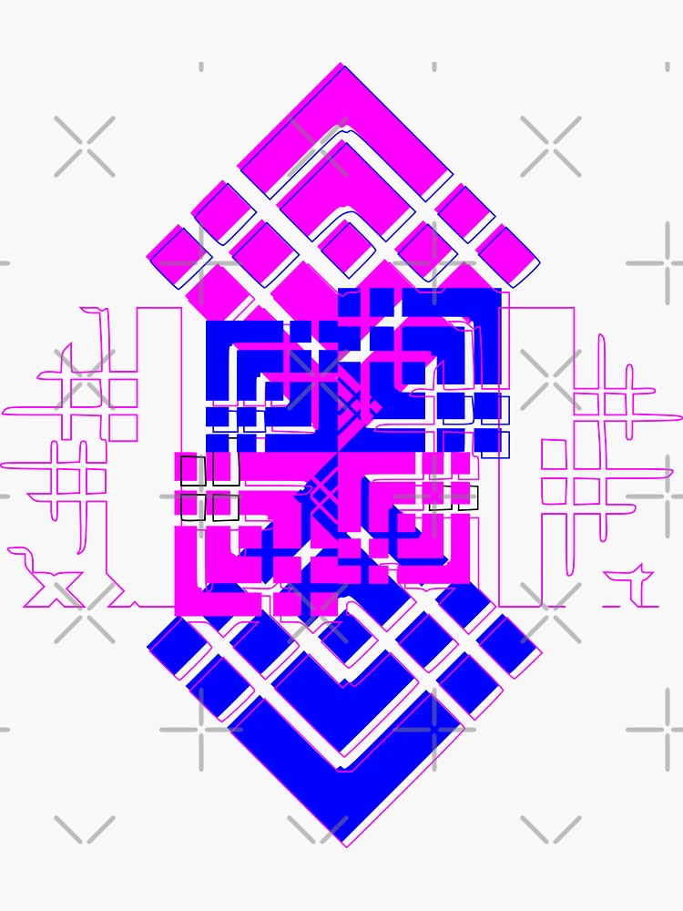 "Lost Neon" Sticker for Sale by EmblemThreads | Redbubble