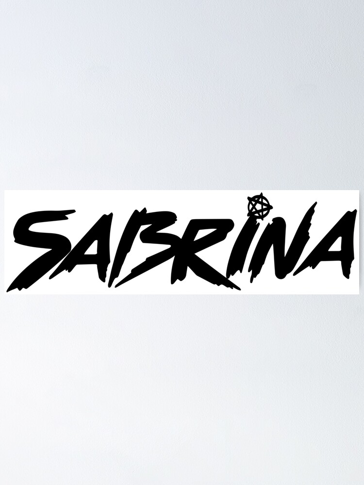 "Sabrina Logo" Poster for Sale by Johnny-S | Redbubble