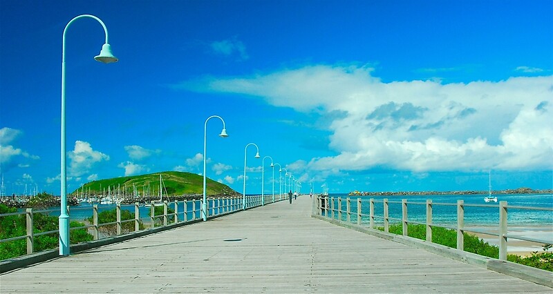 "Coffs Harbour Jetty # 2" by Penny Smith | Redbubble