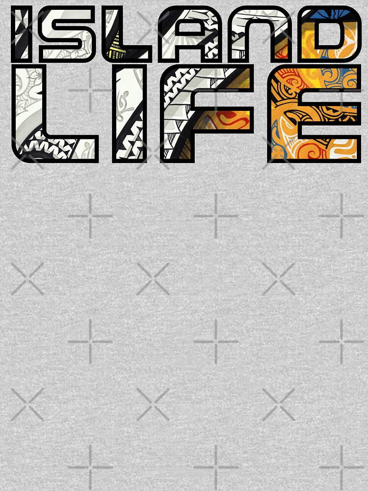 "ISLAND LIFE" T-shirt for Sale by pacificoceanart | Redbubble | island ...