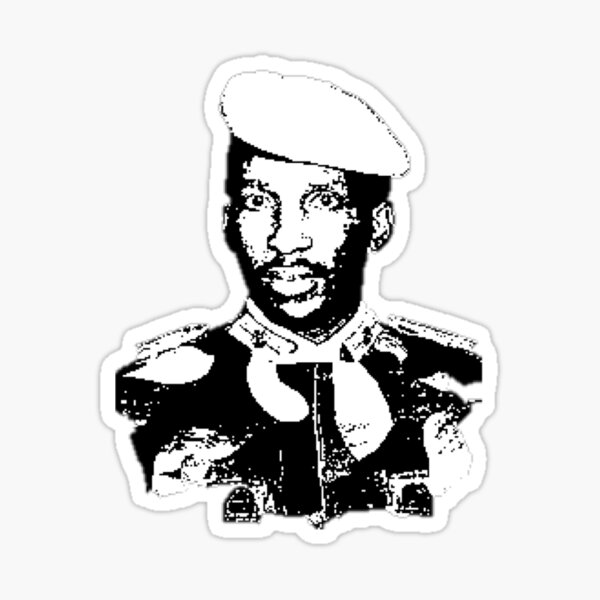 "Thomas Sankara" Sticker for Sale by francisholmes | Redbubble