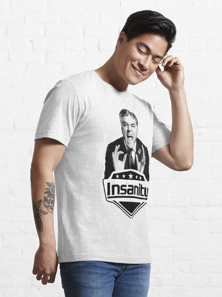 "Hannity Insanity" T-shirt for Sale by GroovyRaffRaff | Redbubble | fox ...