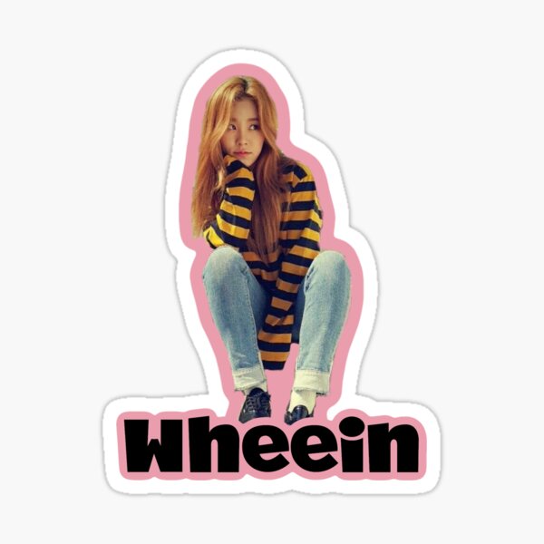 "Wheein sticker" Sticker for Sale by Sea--Chanty | Redbubble