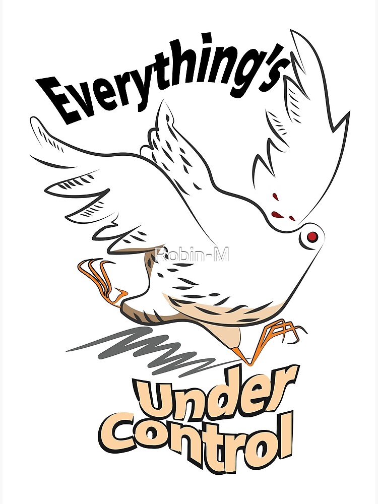 "Running around like a Headless Chicken" Poster for Sale by Robin-M ...