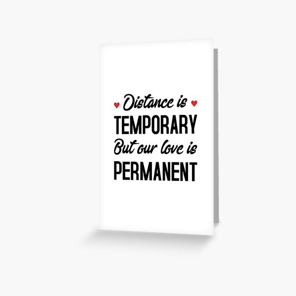 "Long Distance Relationship: Distance Is Temporary But Our Love Is ...