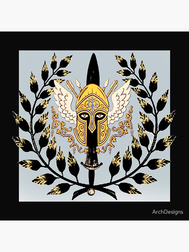 "Greek Sigil" Poster for Sale by ArchDesigns | Redbubble