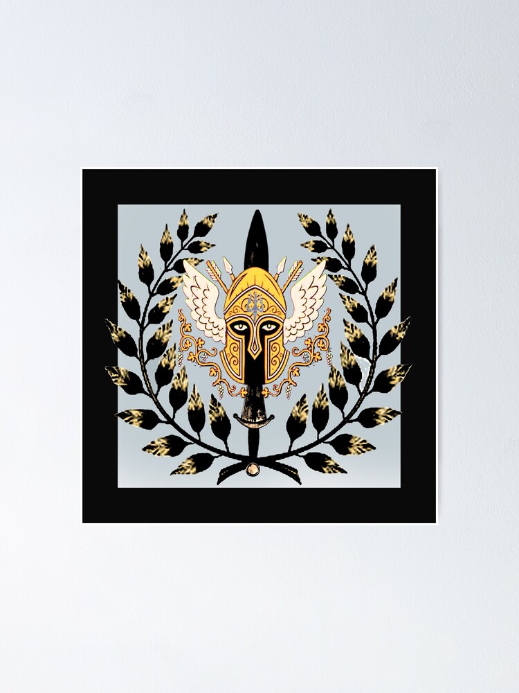 "Greek Sigil" Poster for Sale by ArchDesigns | Redbubble