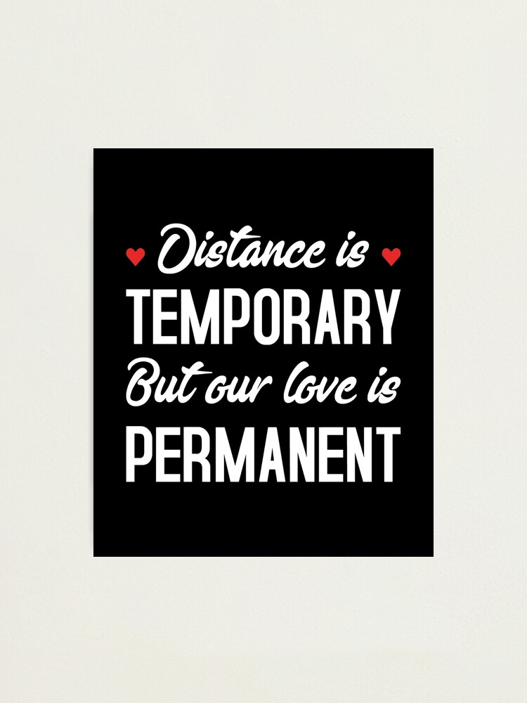 "Long Distance Relationship: Distance Is Temporary But Our Love Is ...