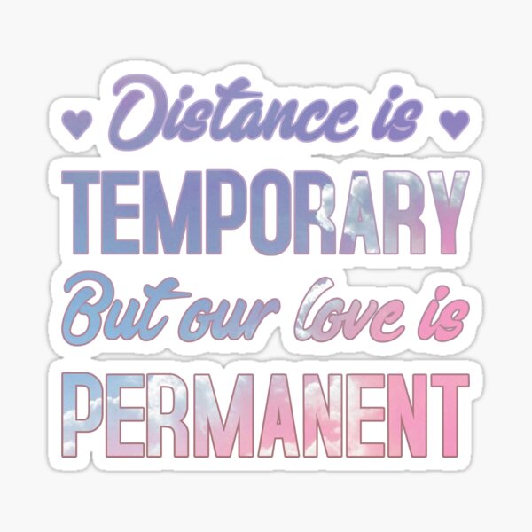"Long Distance Relationship: Distance Is Temporary But Our Love Is ...
