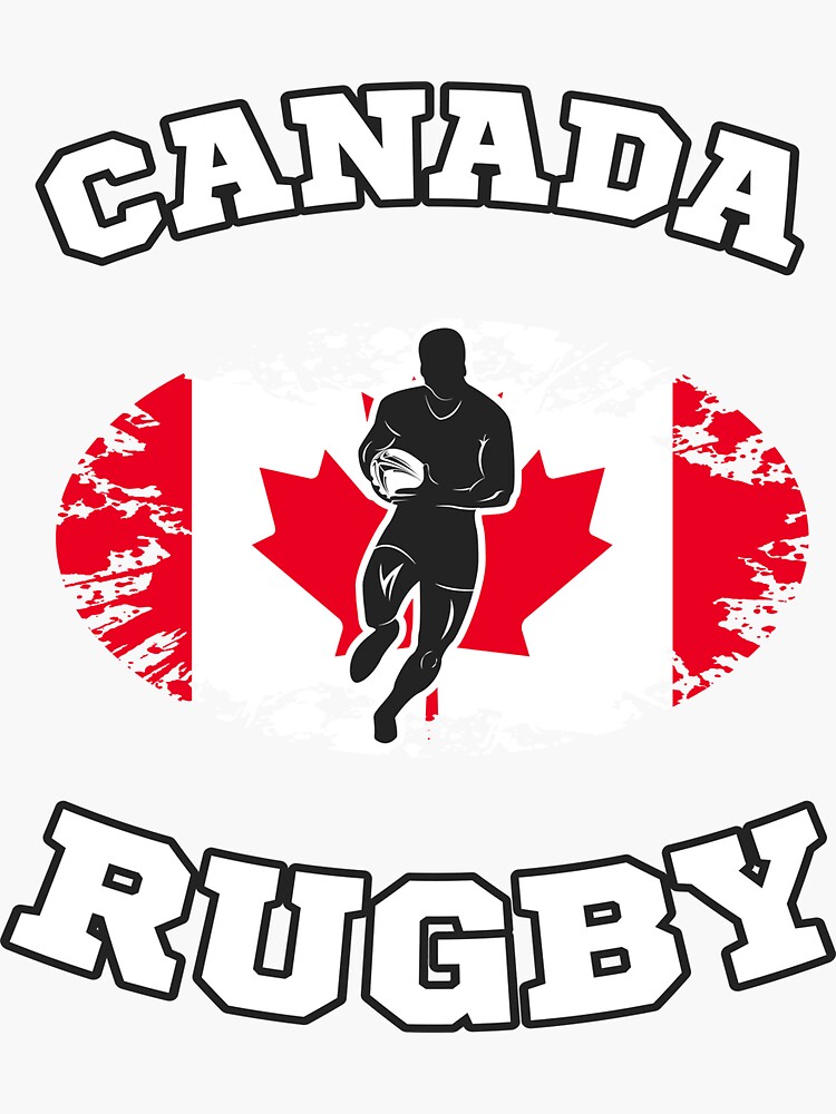 "Canada Rugby Items" Sticker for Sale by Babacarino | Redbubble