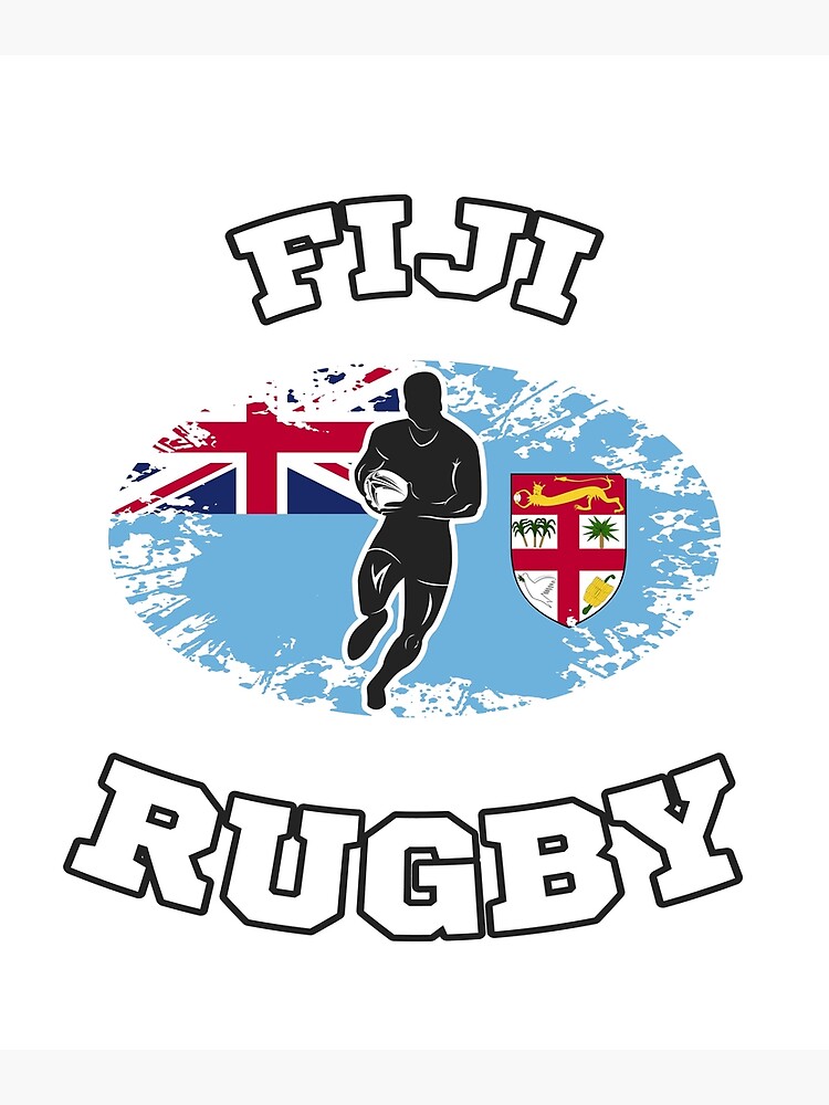 "Fiji Rugby Items" Poster by Babacarino | Redbubble