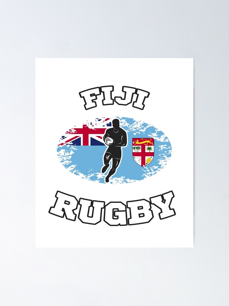 "Fiji Rugby Items" Poster by Babacarino | Redbubble