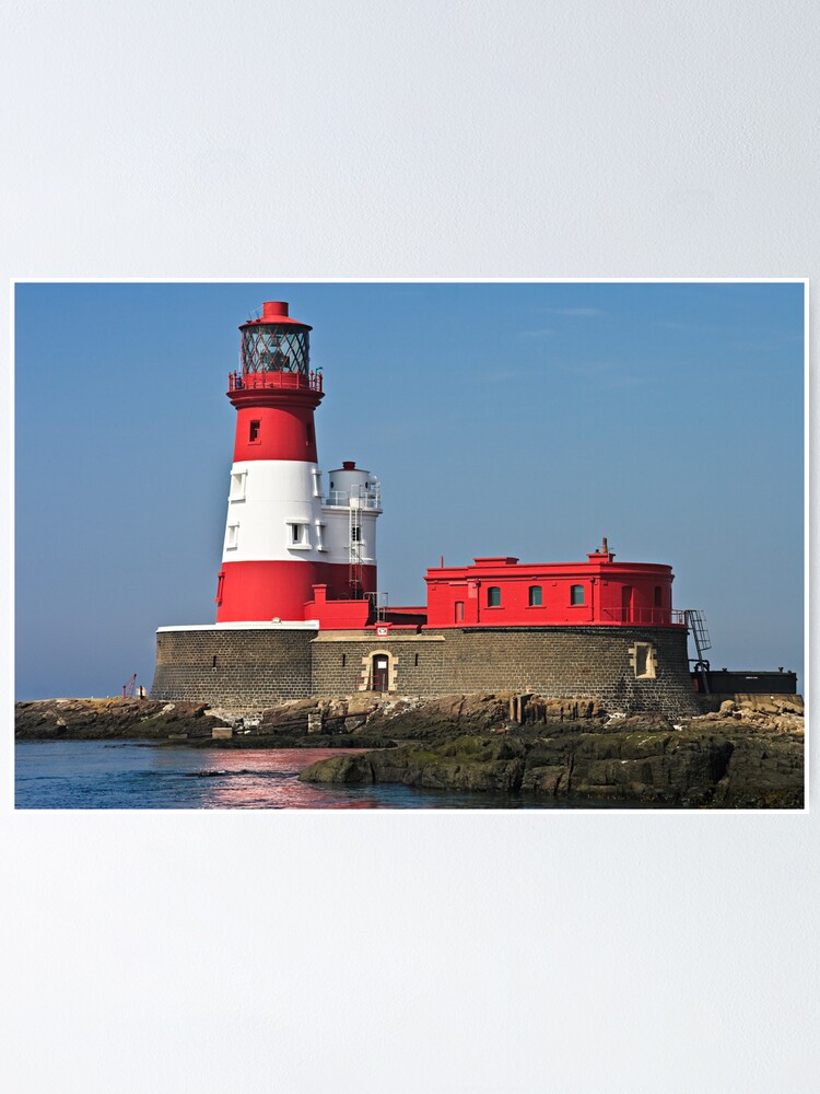 "Longstone Lighthouse - Farne Islands, Northumberland" Poster for Sale ...