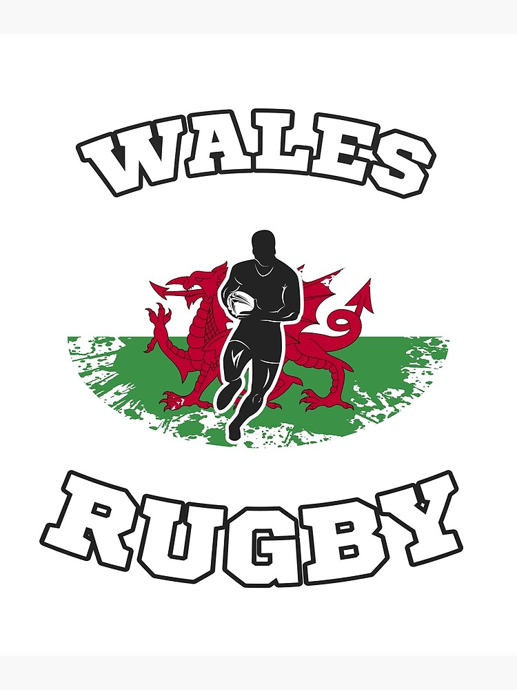 "Wales Rugby Items" Poster for Sale by Babacarino | Redbubble
