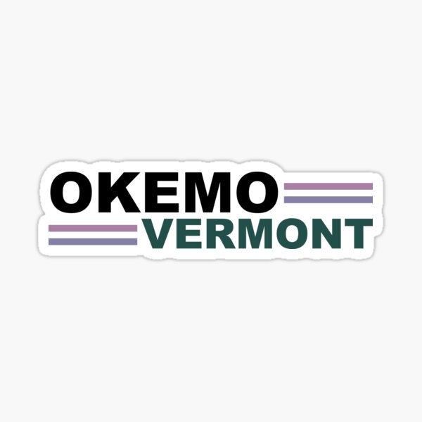 Okemo Stickers | Redbubble