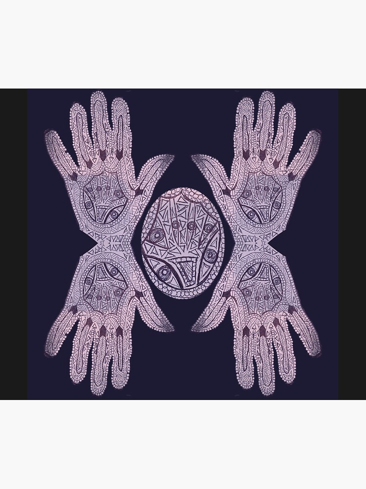 "Hand Portal" Sticker for Sale by AndreaDoodles | Redbubble