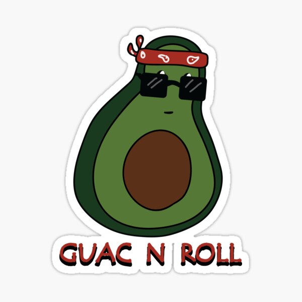Digital Prints I Love Guac and Roll illustration Prints Art ...