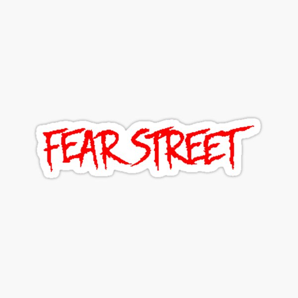 "Fear Street Logo - SBTC" Sticker for Sale by SavedByTheCraft | Redbubble
