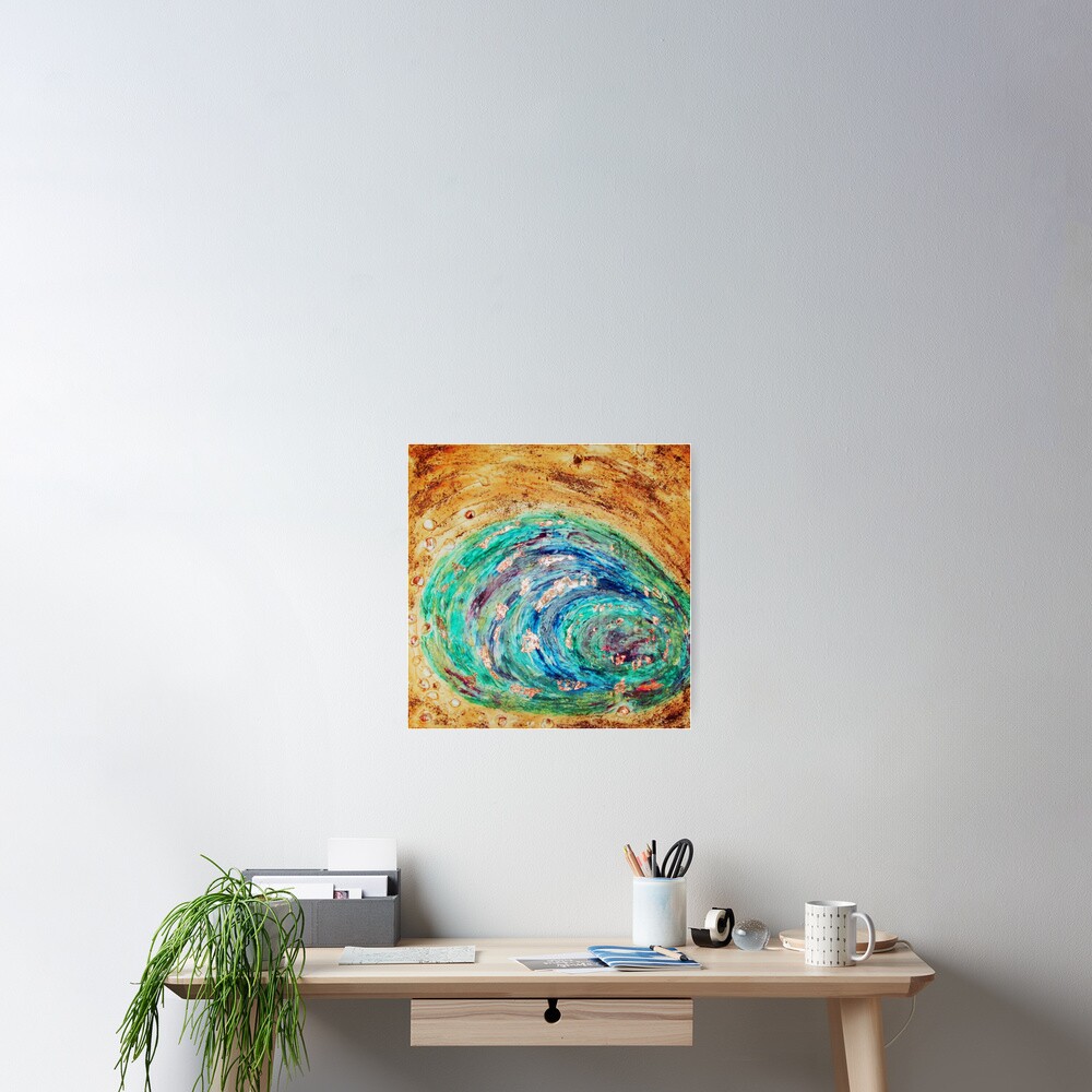 "Abalone" Poster by Yorkspalette | Redbubble
