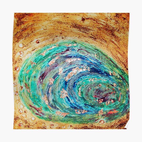 "Abalone" Poster by Yorkspalette | Redbubble
