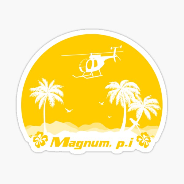 Magnum P I Stickers | Redbubble