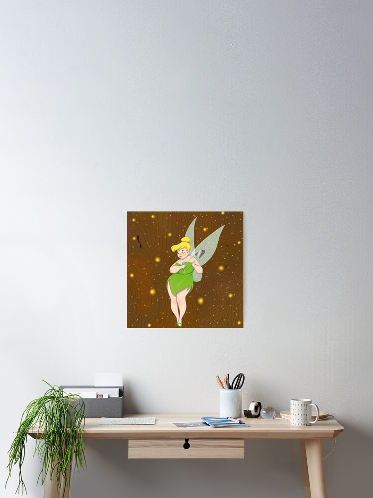 "Chubby tinkerbell" Poster for Sale by milkcioccolato | Redbubble