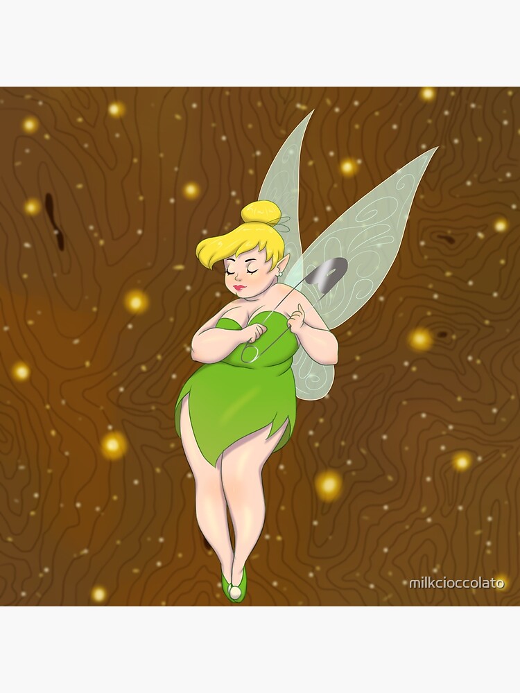 Póster «Gordita tinkerbell» de milkcioccolato | Redbubble
