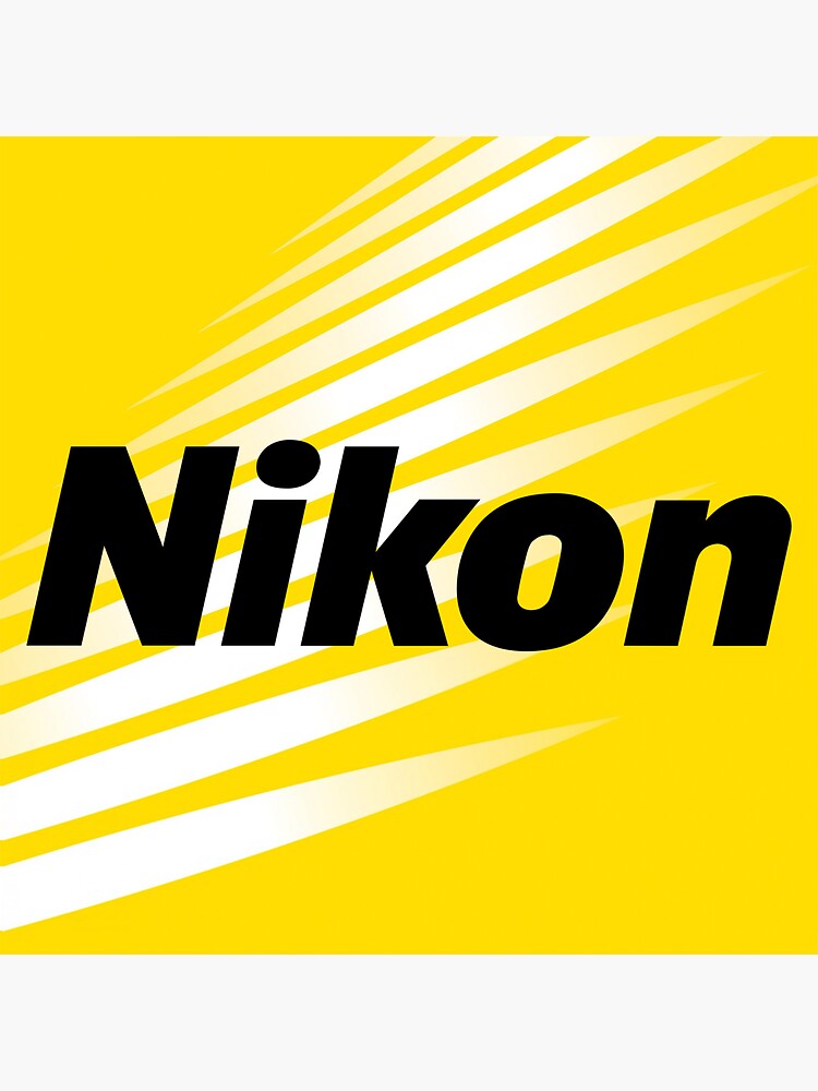 "Current Nikon Design" Sticker for Sale by 3zframes | Redbubble