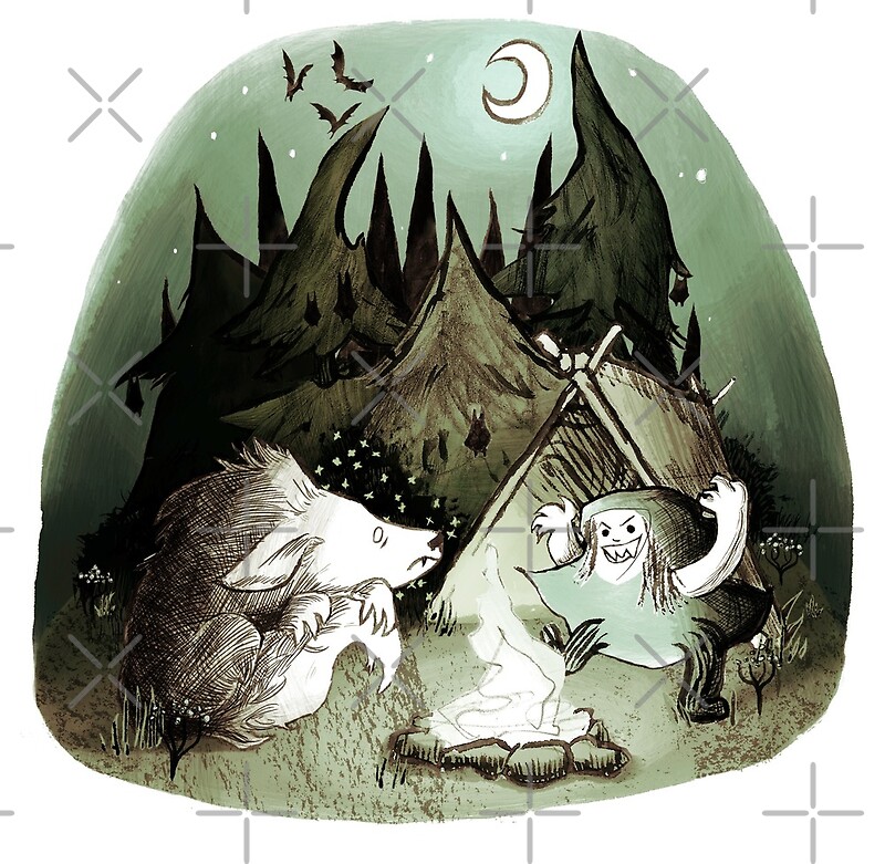 "Scary Stories" by Charlie Pringle | Redbubble