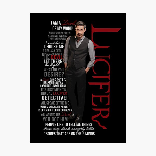 Lucifer Morningstar Gifts & Merchandise | Redbubble