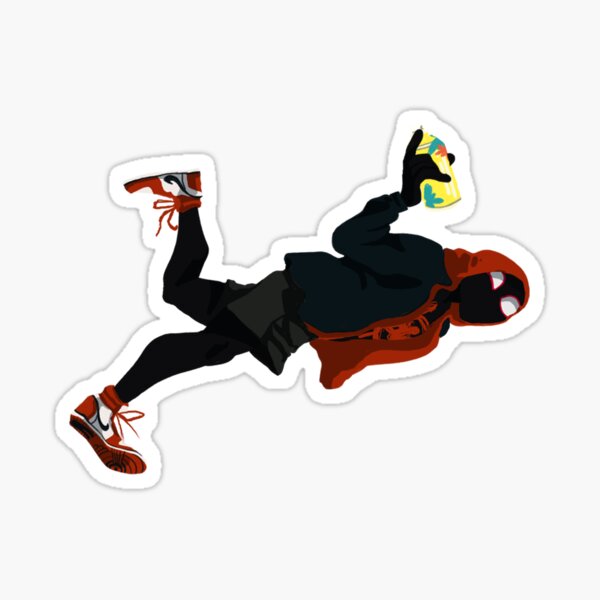 "Miles (sticker only)" Sticker for Sale by vvvici | Redbubble