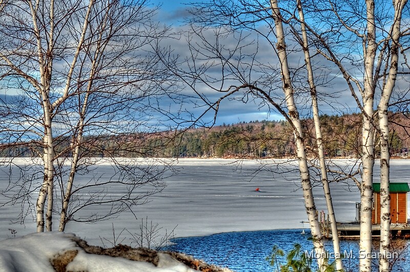 "Scenic Views of Lake Sunapee in Winter" by Monica M. Scanlan | Redbubble